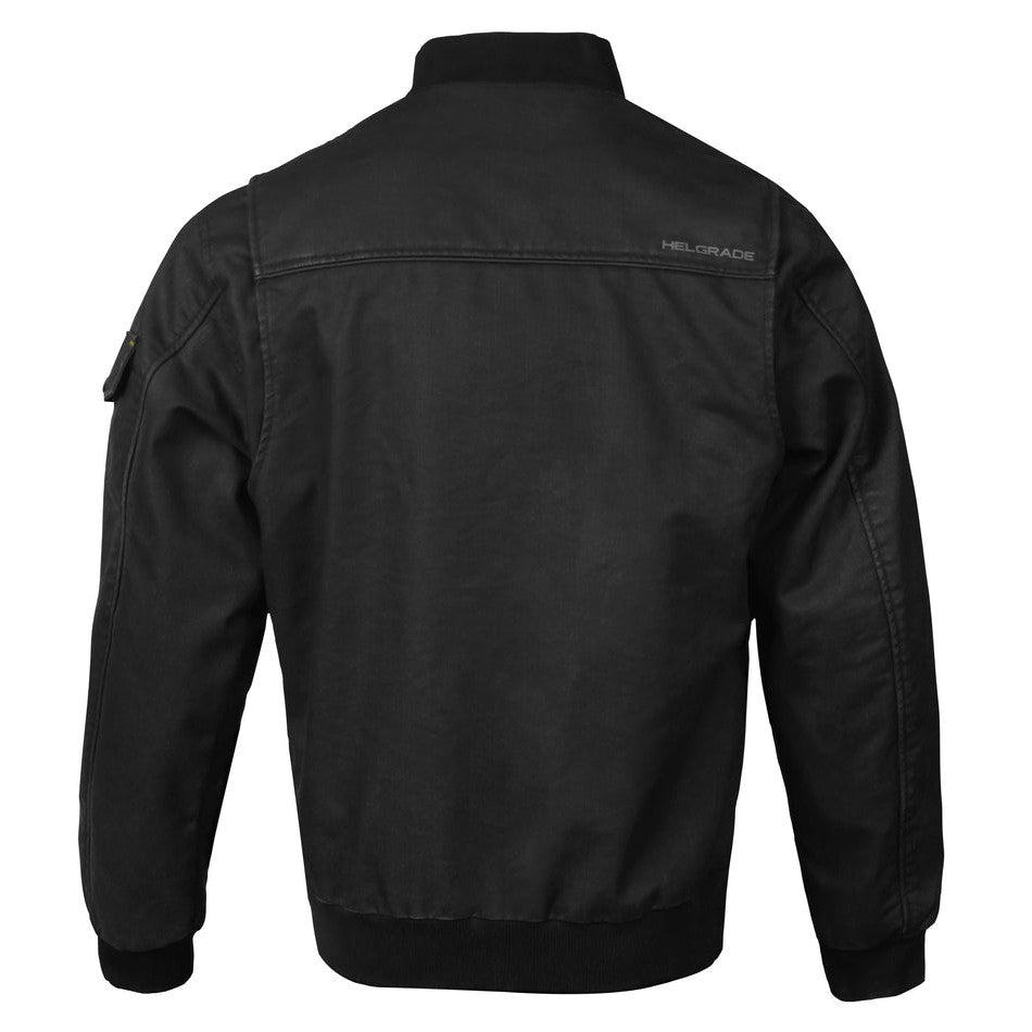 Helgrade Lancaster Waxed Canvas Flight Jacket | Peakboys