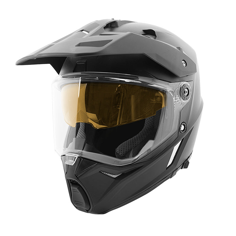 Joe Rocket Solid RKT 26 Dual Sport Helmet With Electric Lens Shield ...